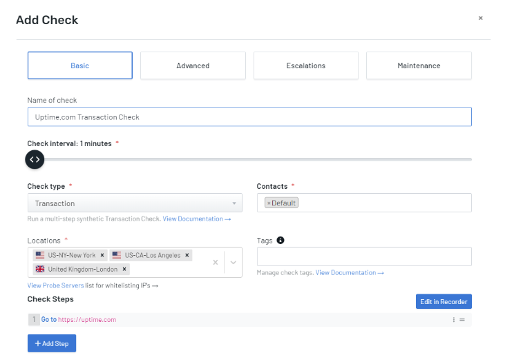 Synthetic Monitoring With the Uptime.com Transaction Check – Uptime.com