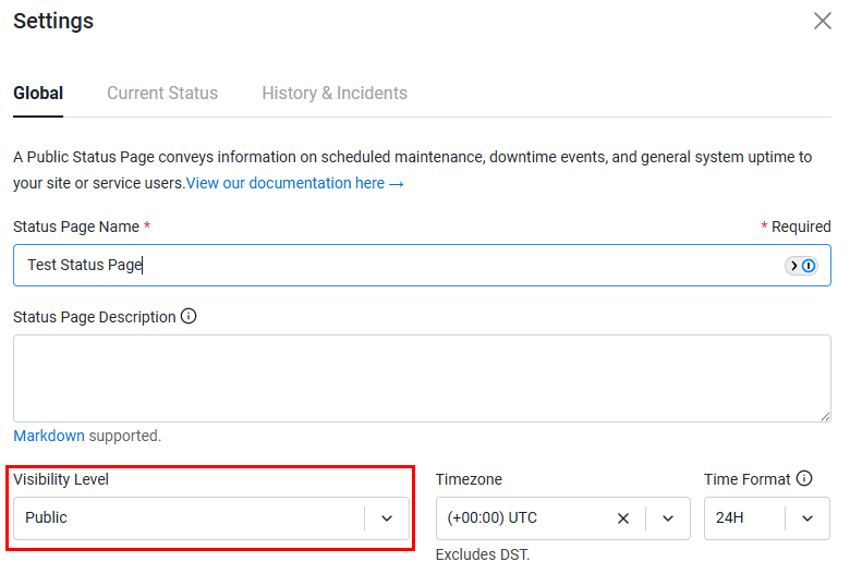Securing Your Uptime.com Status Page – Uptime.com