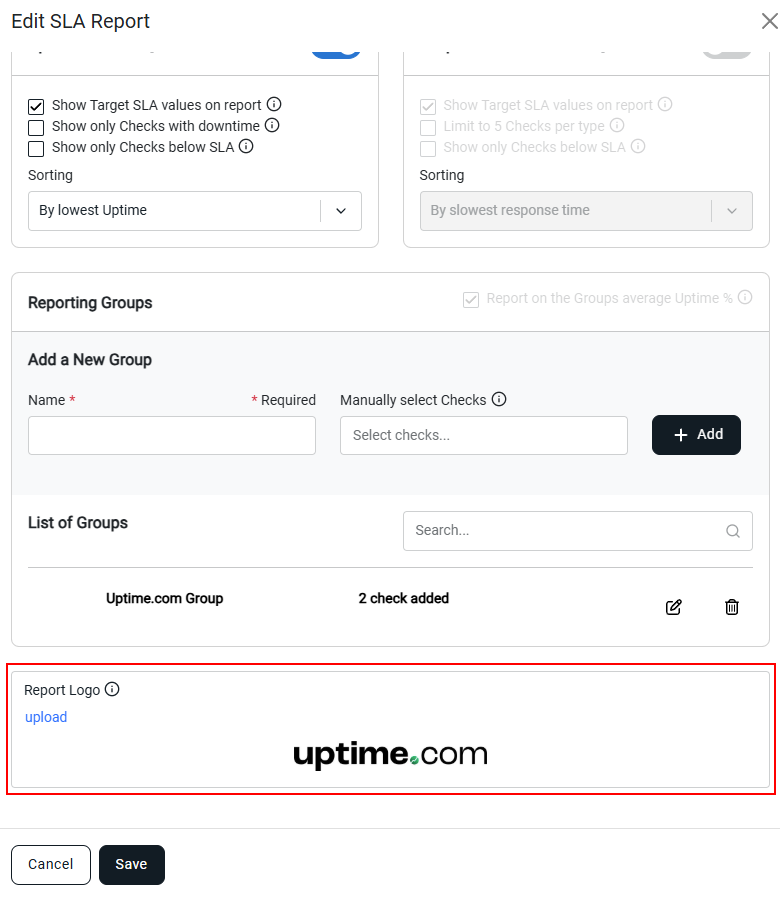 Creating an Uptime.com SLA Report – Uptime.com