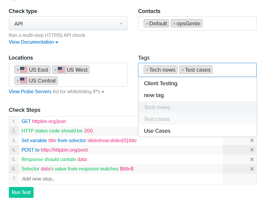 Tags and Filtering Basics – Uptime.com