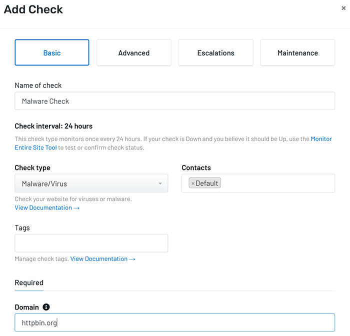 Malware/Virus Check Basics – Uptime.com
