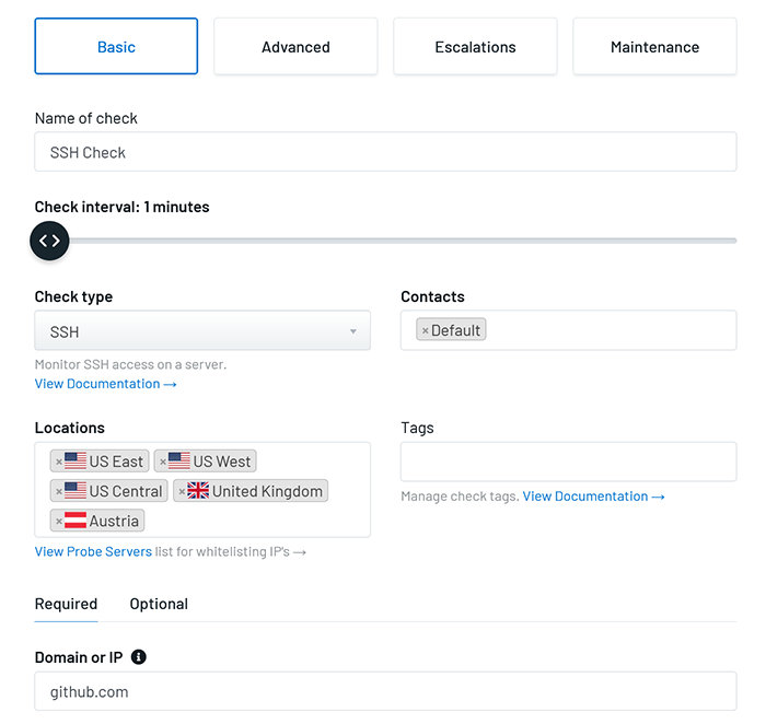 SSH Check Basics – Uptime.com