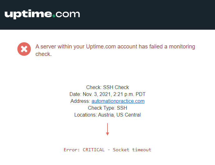 SSH Check Basics – Uptime.com