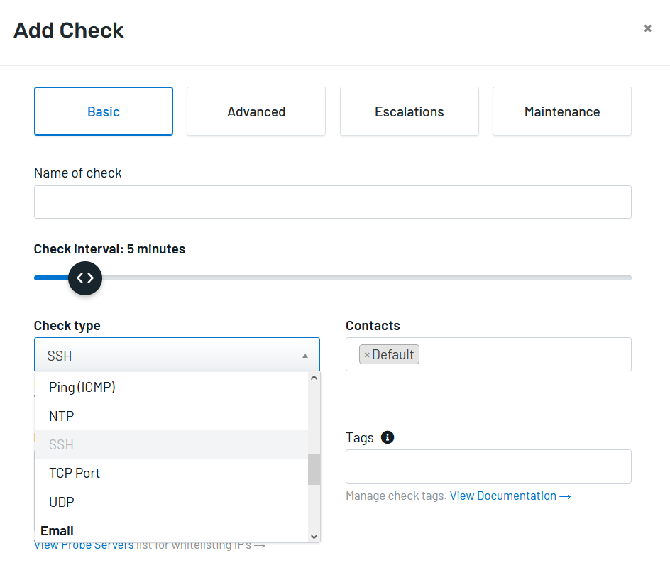 SSH Check Basics – Uptime.com