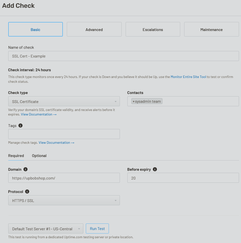 SSL Certificate Expiry Check Basics – Uptime.com